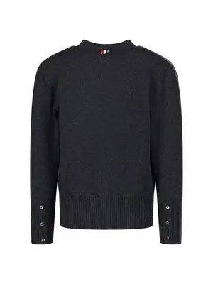 Thom Browne Virgin Wool Button Cardigan