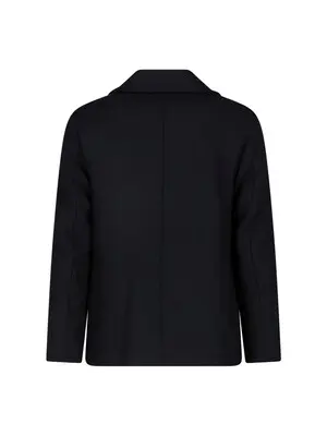 DIESEL® Wool Blend Peacoat
