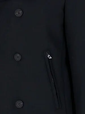 DIESEL® Wool Blend Peacoat