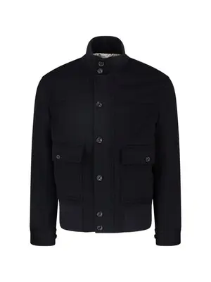LARDINI Virgin Wool And Cashmere Jacket