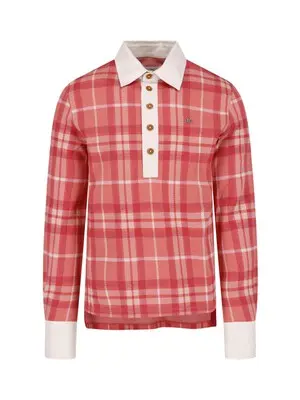 VIVIENNE WESTWOOD Checked Polo