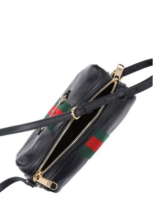 Gucci Horsebit Web Shoulder Bag
