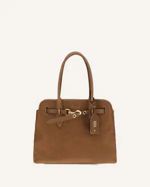Miu Miu Leather Aventure Shoulder Bag