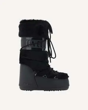 Moon Boot Icon Faux Fur Boots