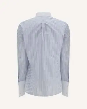 TOM FORD Striped Shirt With Front Detail