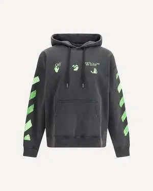 Off-White Bacco Arrow Skate Hooded Sweatshirt Ale