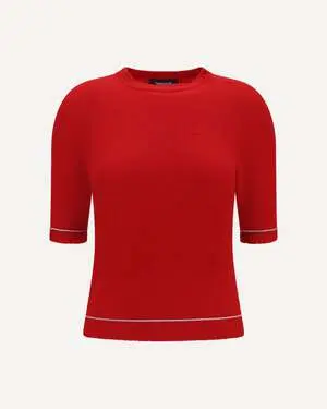 Fabiana Filippi Brushed Platinum Sweater