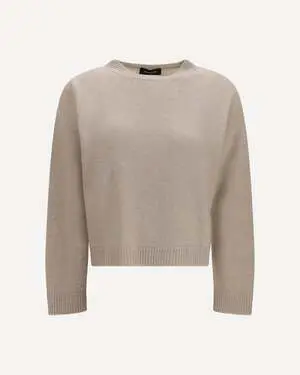 Fabiana Filippi Cashmere Crewneck Sweater - Cream