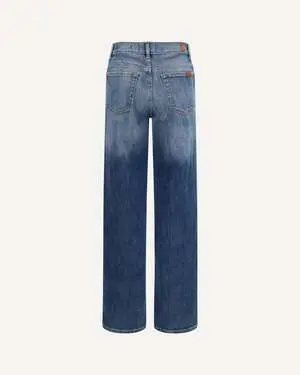 7 For All Mankind Straight-leg Vintage Wash Jeans