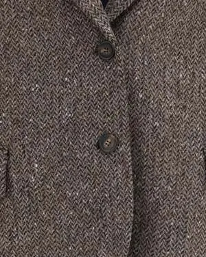 Brunello Cucinelli Single-breasted Virgin Wool Blend Jacket