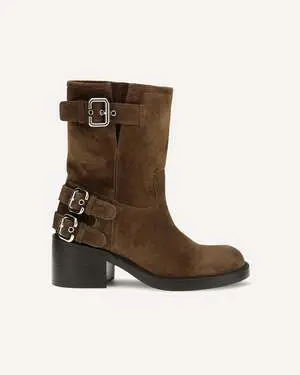 Chloé Suede Dakota Boots