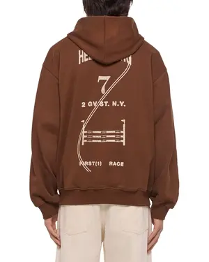 Helmut Lang Ticket Graphic Hoodie