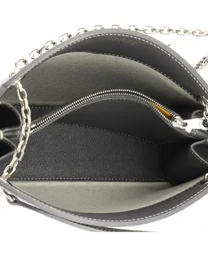 Goyard Structured Rouette Chain Shoulder Bag Coated Canvas