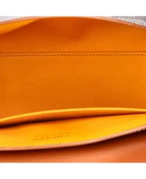 Goyard Saigon Top Handle Bag Coated Canvas With Leather