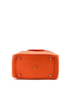 Hermès 30 Lindy Bag Clemence - Orange
