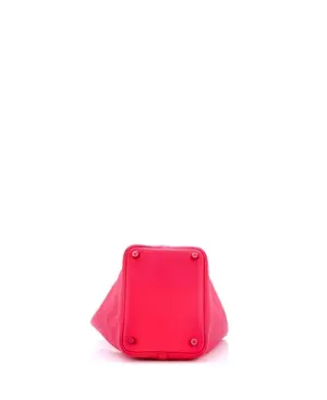 Hermès Pm Monochrome Picotin Lock Bag Clemence