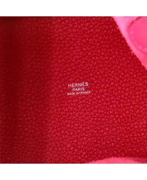 Hermès Pm Monochrome Picotin Lock Bag Clemence