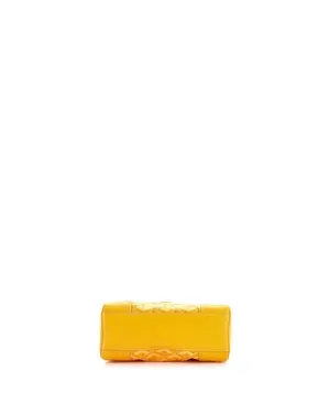 Goyard Saigon Top Handle Bag Coated Canvas With Leather