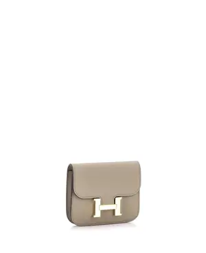 Hermès Constance Slim Wallet Evercolor