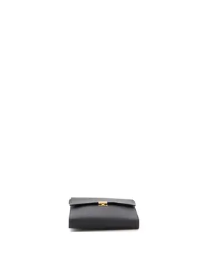 Hermès 16 Clic Wallet On Strap Chevre Mysore