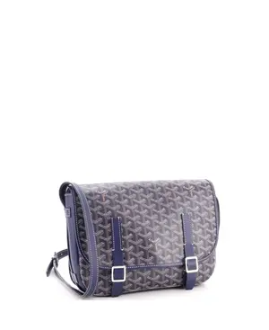 Goyard Mm Belvedere Messenger Bag Coated Canvas