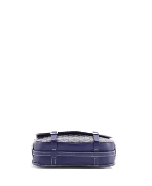 Goyard Mm Belvedere Messenger Bag Coated Canvas