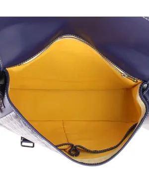 Goyard Mm Belvedere Messenger Bag Coated Canvas