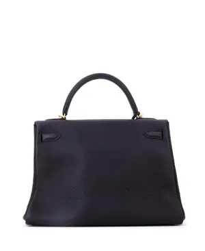 Hermès Kelly 32 Handbag Black Togo With Gold Hardware
