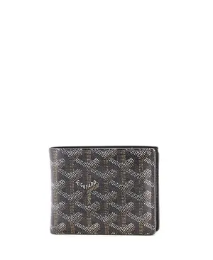 Goyard Victoire Wallet Coated Canvas - Black