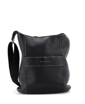 Hermès Gm Sac Good News Bag Leather