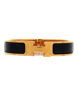 Hermès Narrow Clic H Bracelet - Enamel