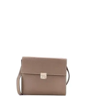 Hermès 16 Clic Wallet On Strap Epsom