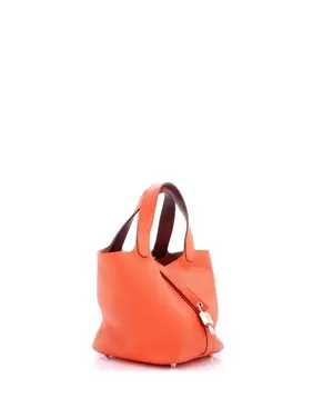Hermès Pm Eclat Picotin Lock Bag Clemence