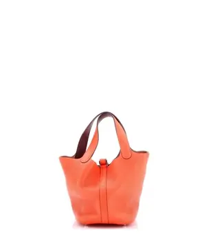 Hermès Pm Eclat Picotin Lock Bag Clemence