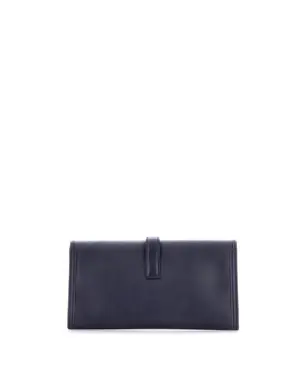 Hermès 29 Jige Elan Clutch Swift - Blue