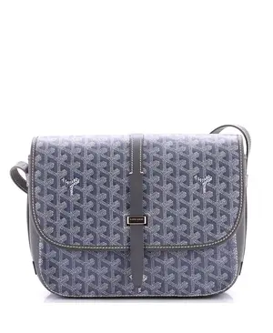 Goyard Mm Belvedere Ii Messenger Bag Coated Canvas