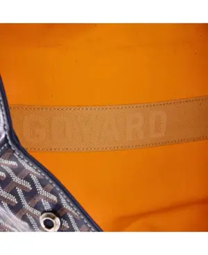 Goyard Saint Leger Briefcase Backpack Coated Canvas