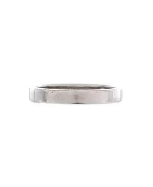 CARTIER C De Wedding Band Ring With Diamond