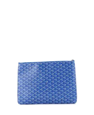 Goyard Gm Senat Zip Pouch Coated Canvas