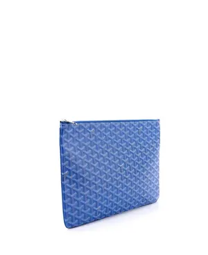 Goyard Gm Senat Zip Pouch Coated Canvas