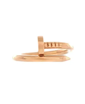 CARTIER Juste Un Clou Ring 18k Rose Gold - Pink