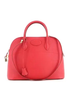 Hermès 35 Bolide Bag Fjord