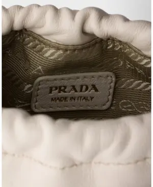 Prada Nappa Leather Pouch