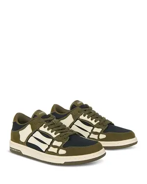 Amiri Skel Top Low Leather Sneakers