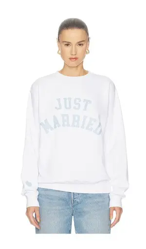 DEPARTURE Just Married Sweatshirt