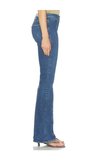 Paige High Rise Laurel Canyon Jean In Blue