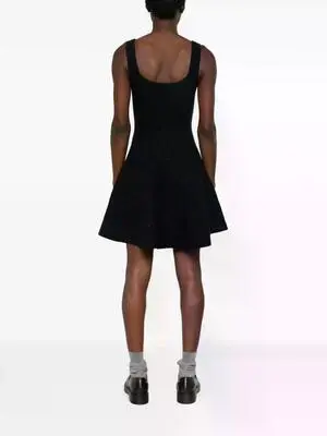 Maje Short Lurex Tweed Dress