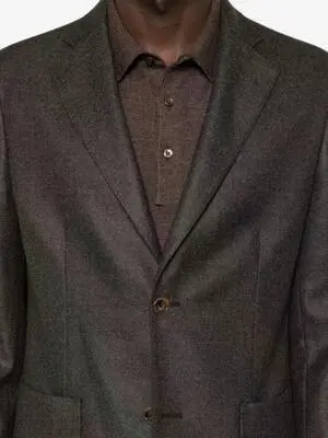 BARBA NAPOLI Single-breasted Notched-lapels Jacket