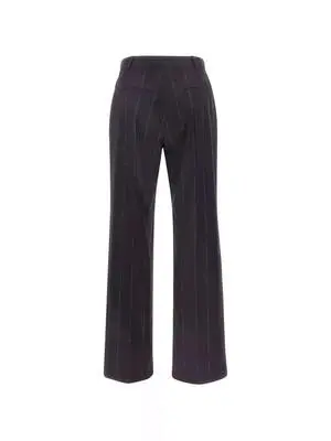 Eleventy Pinstripe Tailored-cut Trousers