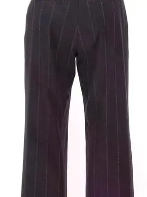 Eleventy Pinstripe Tailored-cut Trousers